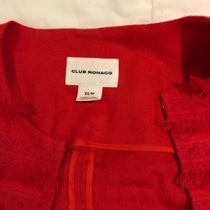 Club Monaco | Jackets & Coats | Club Monaco Jacket With Pattern And ...